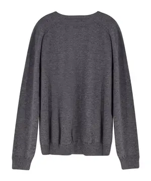 Zegna Long-sleeved V-neck Jumper - Black