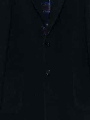 Etro Reversible Long Sleeve Coat - Black