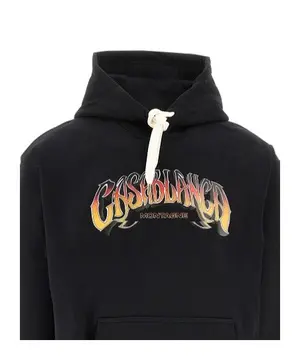 Casablanca Printed Hooded Sweatshirt