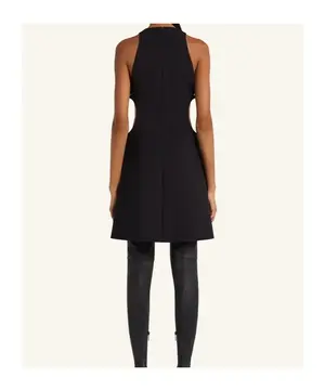 COURREGES Courrèges Tailored A-line Dress With Buckle Detail