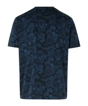 Etro Paisley Printed Roundneck T-shirt