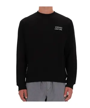 Versace Logo Crewneck Sweatshirt