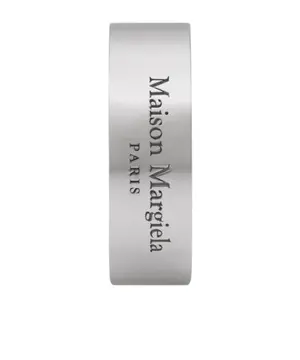 MAISON MARGIELA Logo Wide Band Ring - Silver
