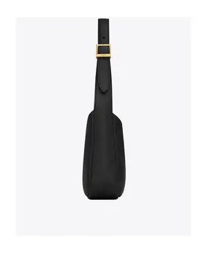 Saint Laurent Le 5 À 7 Hobo Bag With Logo Plaque - Black