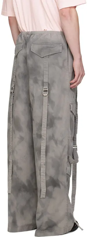 Acne Studios Buckle Detailed Wide-leg Pants