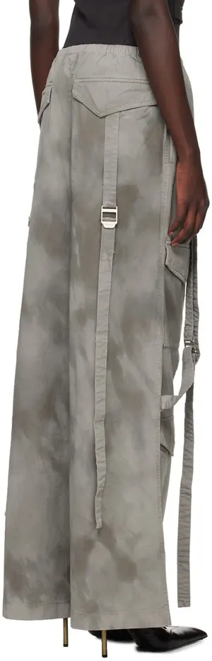 Acne Studios Buckle Detailed Wide-leg Pants