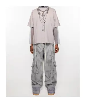 Acne Studios Buckle Detailed Wide-leg Pants
