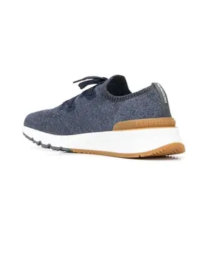 Brunello Cucinelli Lace-up Sneakers - Blue