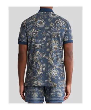 Etro Paisley Printed Polo Shirt