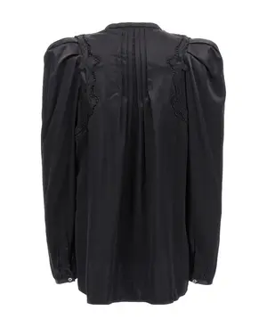 Isabel Marant Étoile Round Neck Long Sleeve Shirt