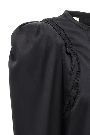 Isabel Marant Étoile Round Neck Long Sleeve Shirt