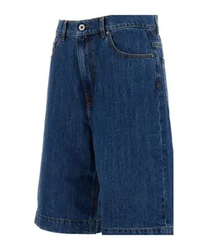 P.a.r.o.s.h Denim Bermuda Shorts - Blue