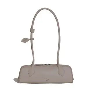 Alaïa Le Teckel Medium Shoulder Bag - Nude