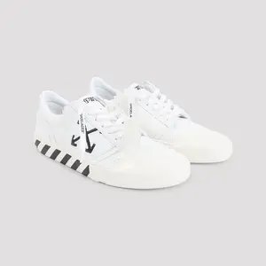 Off-White Arrow Motif Lace-up Sneakers - White