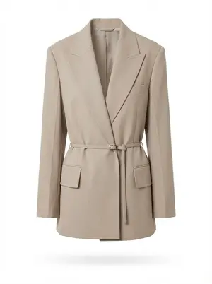 Acne Studios Jador Relaxed Fit Blazer - Cool Beige