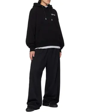 Off-White Diagonal Arrow Skate Drawstring Hoodie