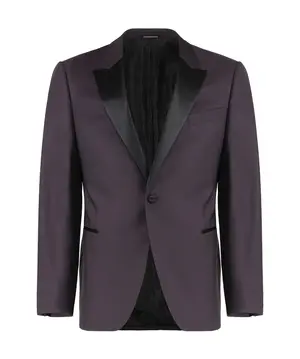 Emporio Armani Wool Two-piece Suit - Black