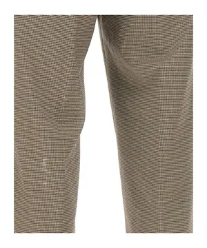 RE-HASH Micro-pattern Tailored Trousers - Gray