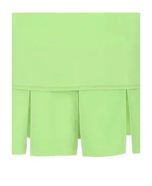 Bottega Veneta Pleated Hem Mini Skirt