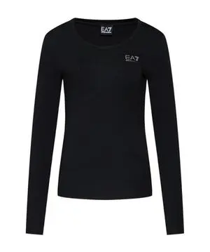 Emporio Armani Logo Long-sleeved T-shirt