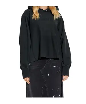 MAISON MARGIELA Logo Appliqué Hoodie