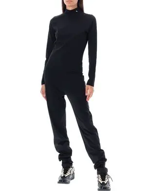 Raf Simons Tailored Fit Jumpsuit With High Neck