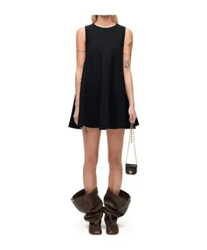 Loewe Silk And Wool Mini Dress
