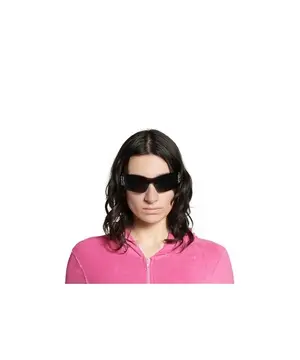 Balenciaga Shield Frame Sunglasses