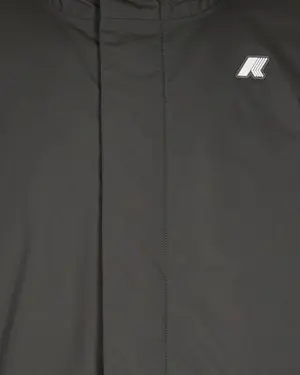 K-WAY Long-sleeved Hooded Coat