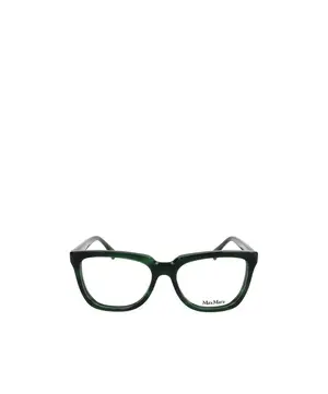 Max Mara Square Frame Eyeglasses - Black