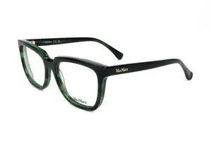 Max Mara Square Frame Eyeglasses - Black