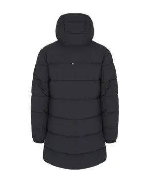 Hugo Boss Padded Longline Jacket With Removable Hood