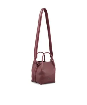 Loro Piana Bale Small Tote Bag With Logo - Red