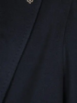 Tagliatore Colorado Single Breasted Coat - Blue