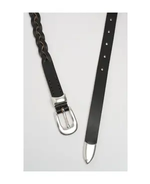 Our Legacy Braided Waist Belt - Black