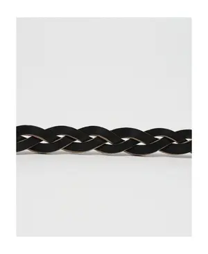 Our Legacy Braided Waist Belt - Black