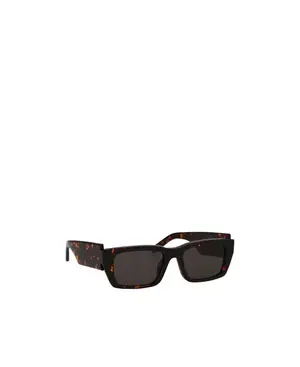 Palm Angels Palm Rectangle Sunglasses - Black