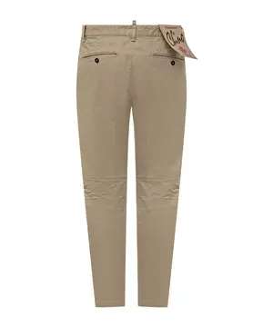 Dsquared2 Belt-loop Casual Pants - Brown