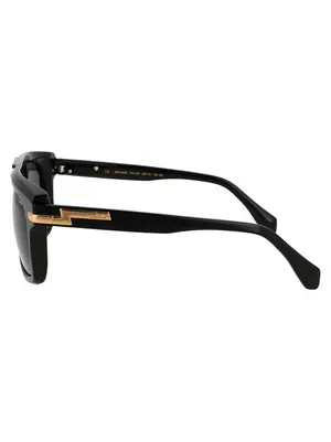 Cazal Shield-frame Sunglasses With Colored Lenses