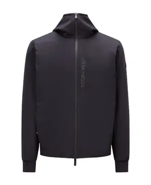 Moncler Padded Zip-up Hoodie - Black