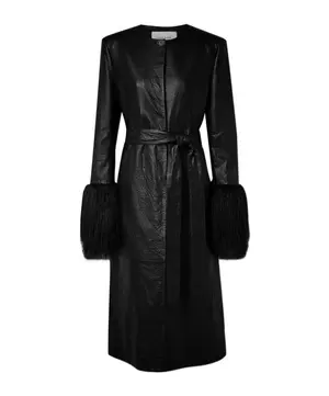 Magda Butrym Long Sleeve Coat