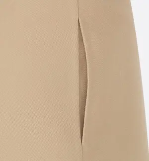 Dior Wool Straight Skirt