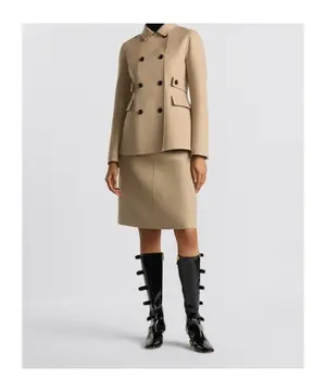 Dior Wool Straight Skirt