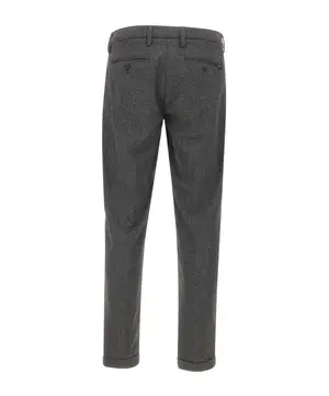 RE-HASH Mucia 10 Patterned Trousers - Grey