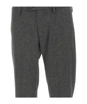 RE-HASH Mucia 10 Patterned Trousers - Grey