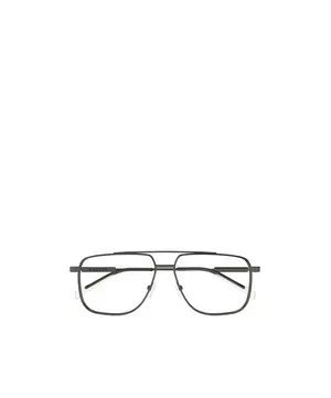 Alexander McQueen Square Frame Eyewear - Grey