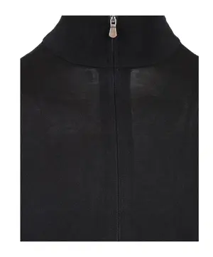 Tagliatore Zippered Knit Cardigan