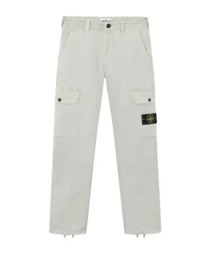 Stone Island Button Detailed Bottoms For Men