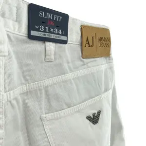 Emporio Armani Logo Straight Leg Jeans