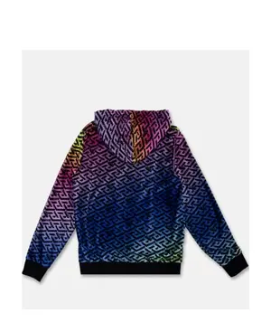 Versace La Greca Print Hoodie